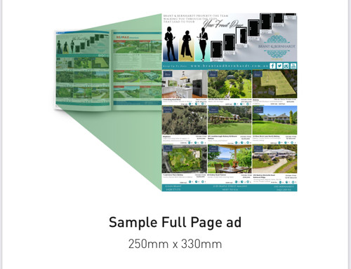 Full Page Ad | Hinterland Times