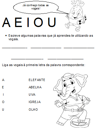 Vogais Vários | milrecursos