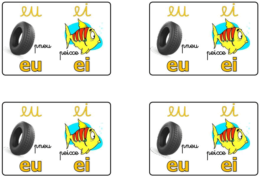 Ditongos eu ei eia | milrecursos