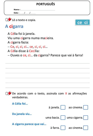 ce ci ça ço çu | milrecursos