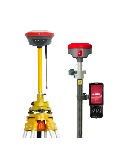GNSS Alpha-Geo Matrix VI con radio externo, modelado 3D, AR y láser ...