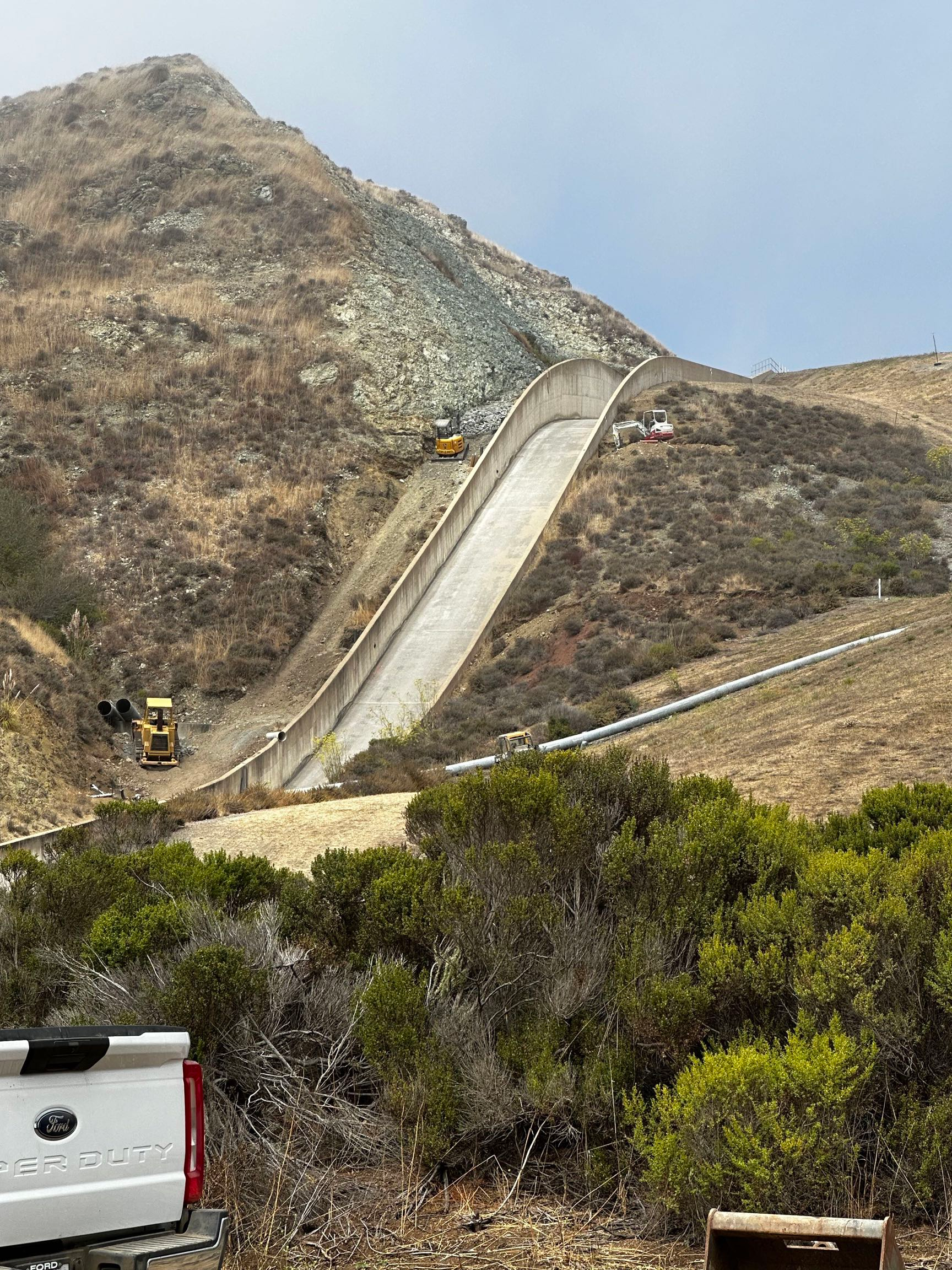 Whale Rock Reservoir - Spillway