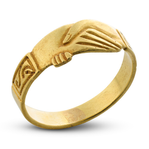 High Carat Gold Fede Ring. England or Western Europe, 17th–18th century ...