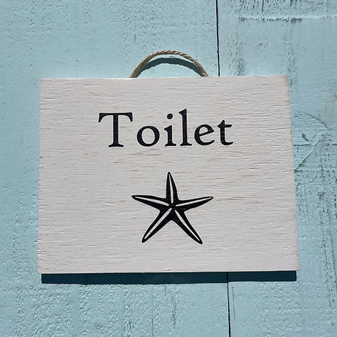 Beachy Bathroom Signs Beach Bathroom Signs Etsy