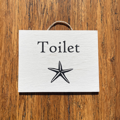 Toilet Sign - Bathroom Sign | Restroom Sign | Beach Signs | Surf Decor ...