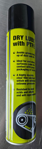 Dry Lube Aerosol with PTFE | Thames