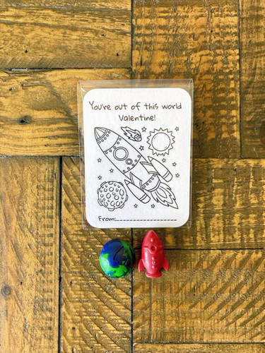 Out of This World Valentine | Playful Roots