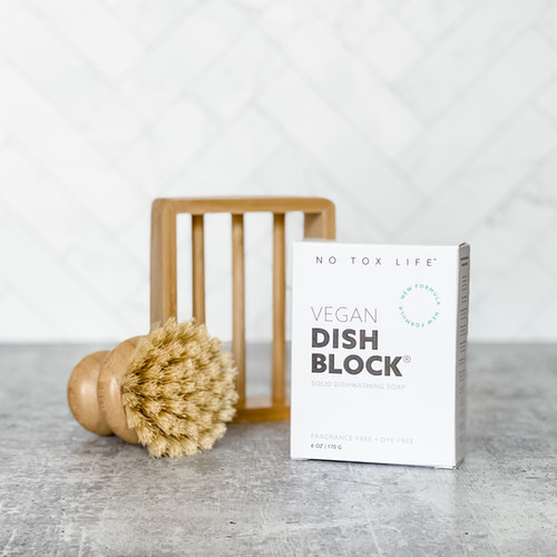 NoTox Dish Block - Waste Free Solid Dish Soap Block