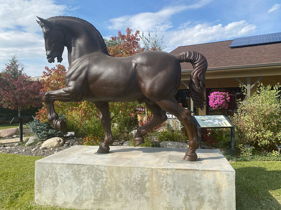 Leonardo's Horse by Nina Akamu | Sheridan Public Arts