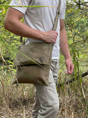 Traditional Haversack | Waxed Canvas