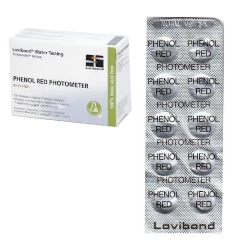 pH Testing Phenol Red Test Tablets 250 - Photometer | DP Leisure