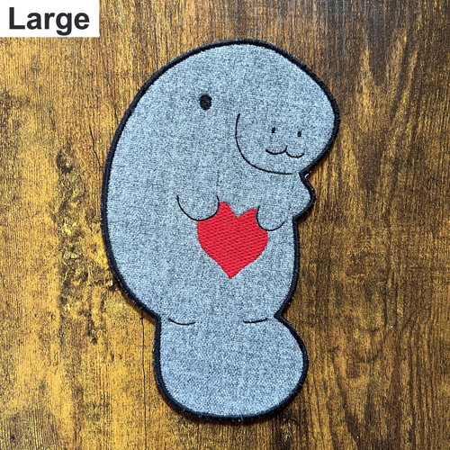 Manatee Large Design 4.6" x 6.4" (Save the Manatee Club) | UP Cycle Design