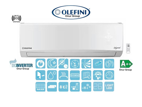 Olefini OLE 12 DIH İnverter Duvar Tipi Split Klima 12000 BTU | www ...
