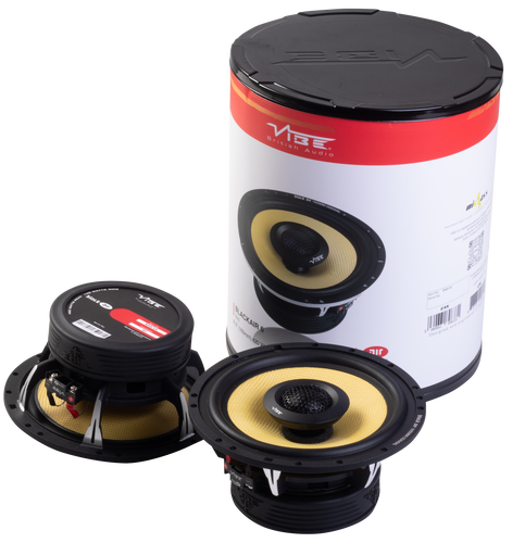 VIBE BA6-V4 – BLACKAIR 6.5 inch coaxial speaker | AUDIO BOFFINS