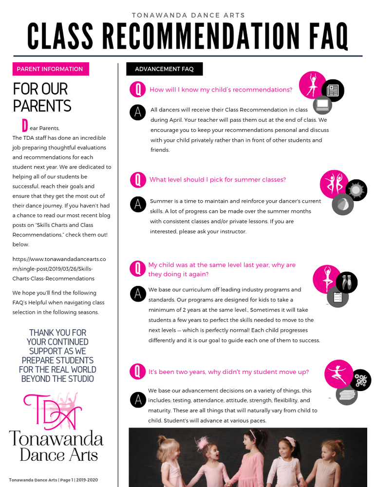 Class Recommendation FAQs