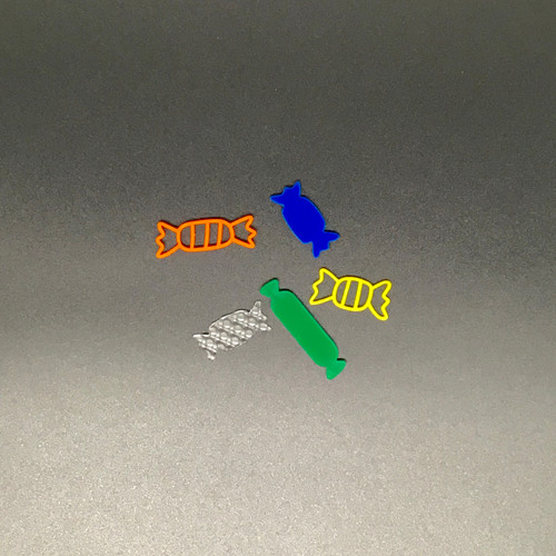 Candy Acrylic Set of 5 | ScrappingReflections