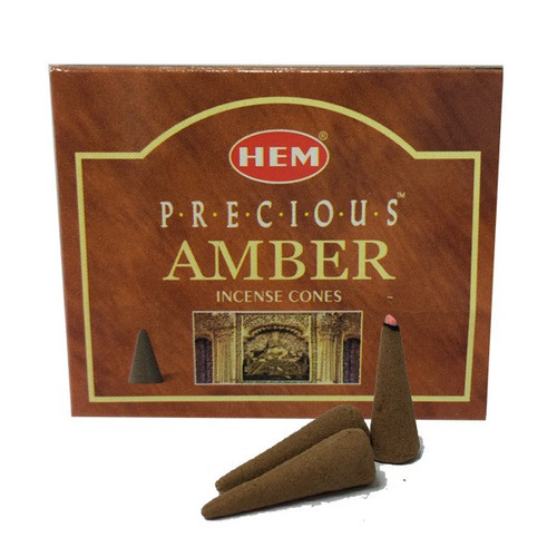 Precious Amber Incense Cones | Mirall Bruja