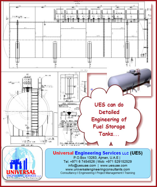 Detailed Engineering of Fuel Storage Tank| UES