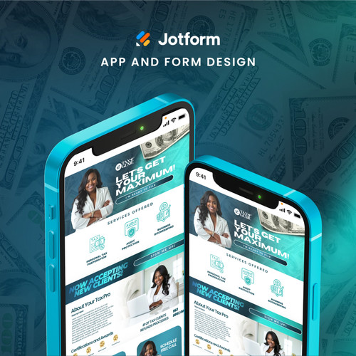 Jot Form App Design | Phyl Graphics