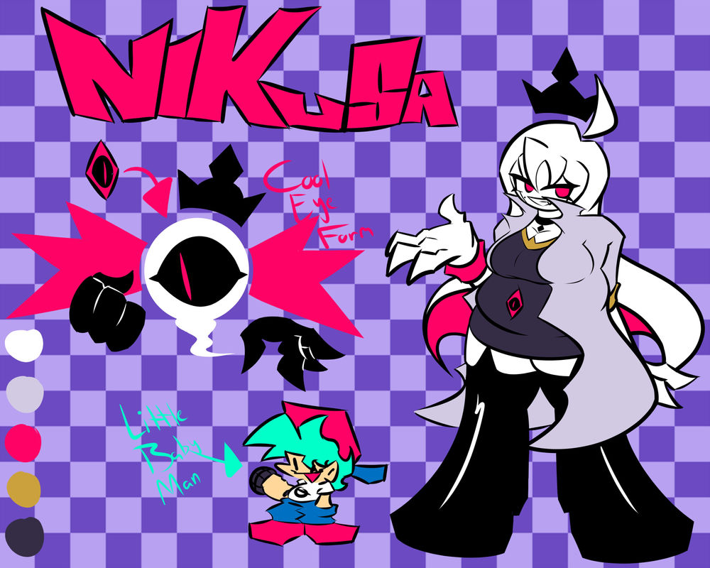 I made this nikusa redesign concept a while ago shes so awesom e ...