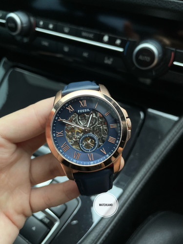 Fossil me3054 automatic navy blue | My Site 1