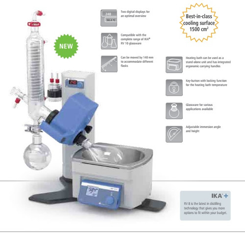 Rotary Evaporator IKA RV 8 V | IKA Germany | Online Store | Jakarta