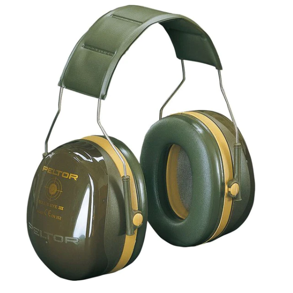 3M™ PELTOR™ Bull’s Eye III Ear Defenders Military Green | Pilot ...