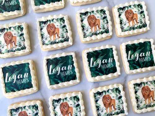 Logo Edible Image Cookies | Seatown Sweets