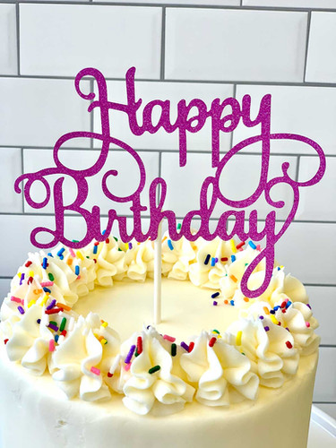 HBD Paper Topper | Seatown Sweets