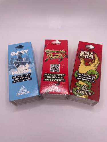 3 Pack LoudCloud Carts | Baked Beards