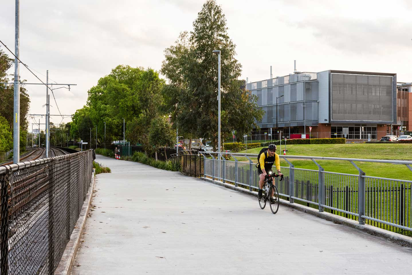 PARRAMATTA LIGHT RAIL - BIKE PATH