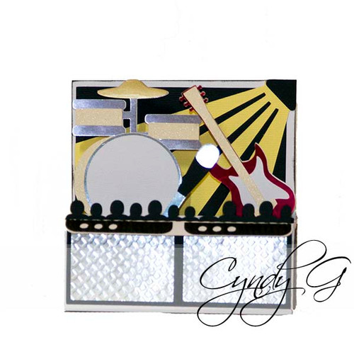 Rock Band Box Card SVG | Cyndy G SVG