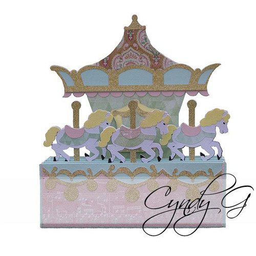 Carousel Box Card SVG | Cyndy G SVG