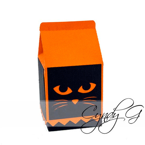 Cat Milk Carton Box SVG | Cyndy G SVG