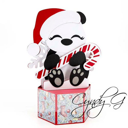 Panda Pop Up Card SVG | Cyndy G SVG