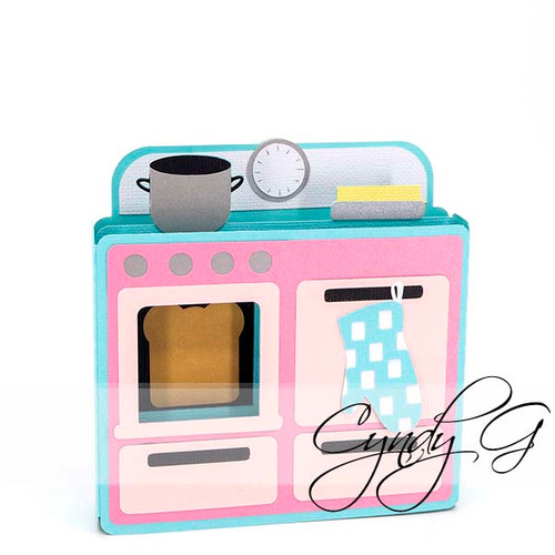 Oven Box Card SVG | Cyndy G SVG