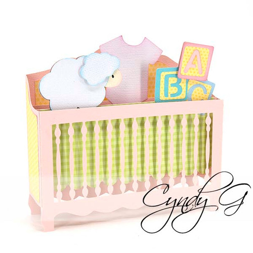 Crib Box Card SVG | Cyndy G SVG baby cards