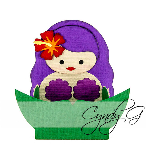 Mermaid Belly Box | Cyndy G SVG