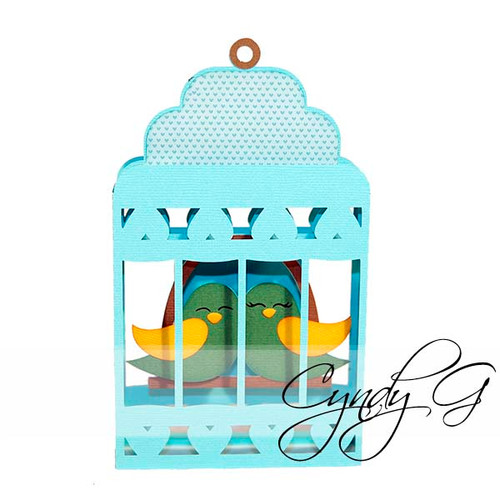 Love Birds Box Card SVG | Cyndy G SVG