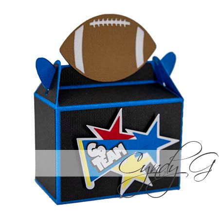 Football Gable Box SVG | Cyndy G SVG