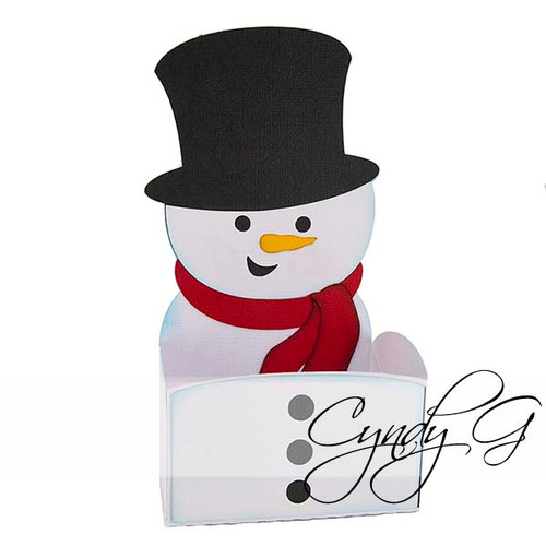Snowman Belly Box SVG | Cyndy G SVG