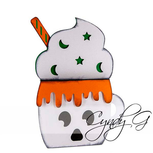 Ghost Coco Box Card SVG | Cyndy G SVG