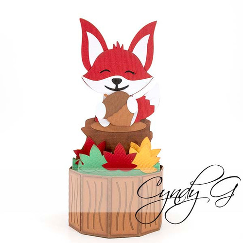Fox Pop Up Card SVG | Cyndy G SVG