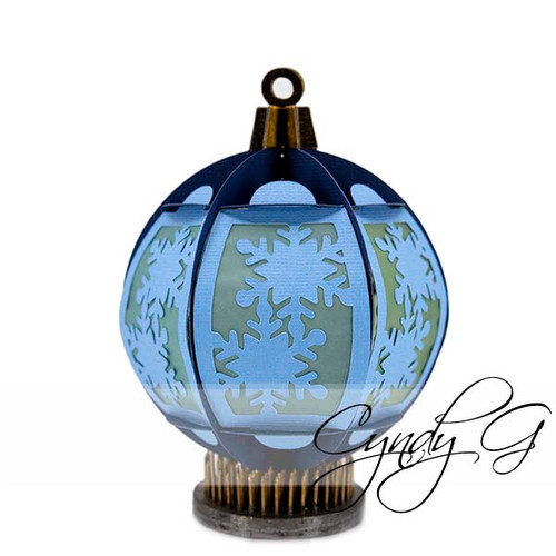 3d Snowflake Ornament Svg Cyndy G Svg