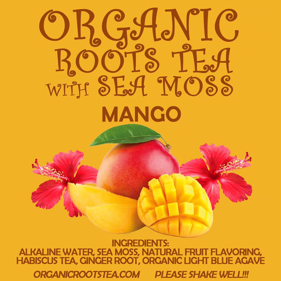 Organic Roots Tea | Sea Moss
