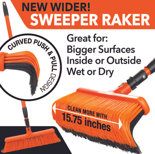 NEW! WIDER Sweeper Raker | tigerjaw