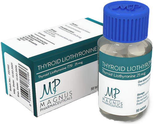 Thyroid Liothyronine 25mcg/tab (50tabs) | Rx Sport Performance