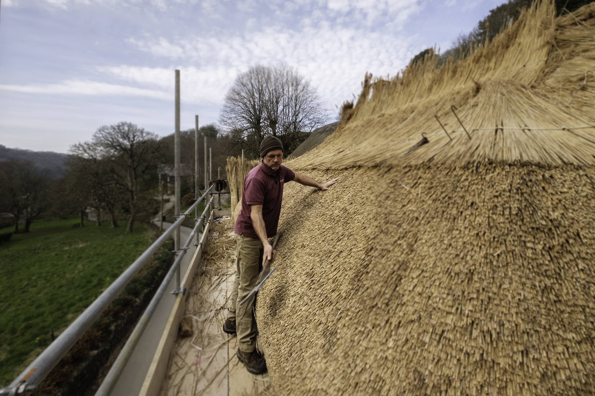 Master Thatcher - Pictures of Thatch work past and present