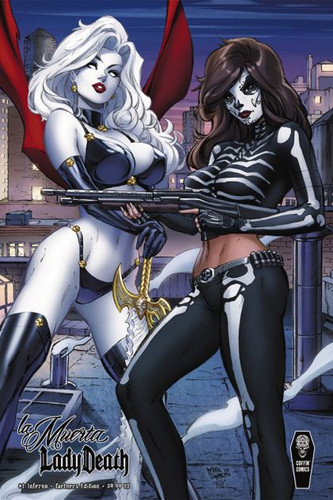 La Muerta Lady Death Inferno #1B (Partners Variant) | Attix Comics