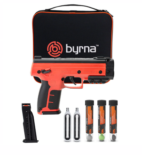 BYRNA LE ORANGE Universal Kit - Non-Lethal Self-Defense Gun | Bring-It ...